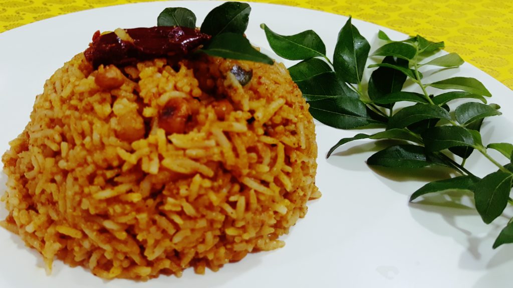 Puliyogare | Tamarind Rice - Vanita's Corner