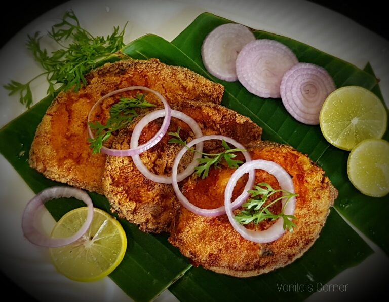 Surmai Fry | Crispy fried Seer fish - Vanita's Corner