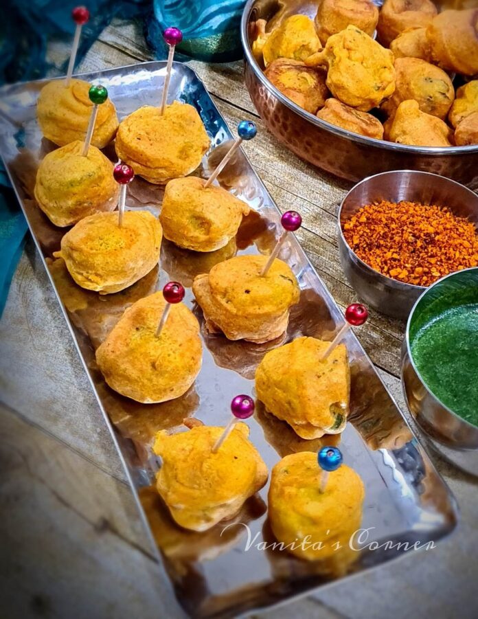 Mini Batata Vadas | Attractive party snack - Vanita's Corner