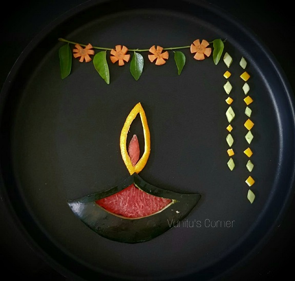 Rangoli Food Art - Vanita's Corner