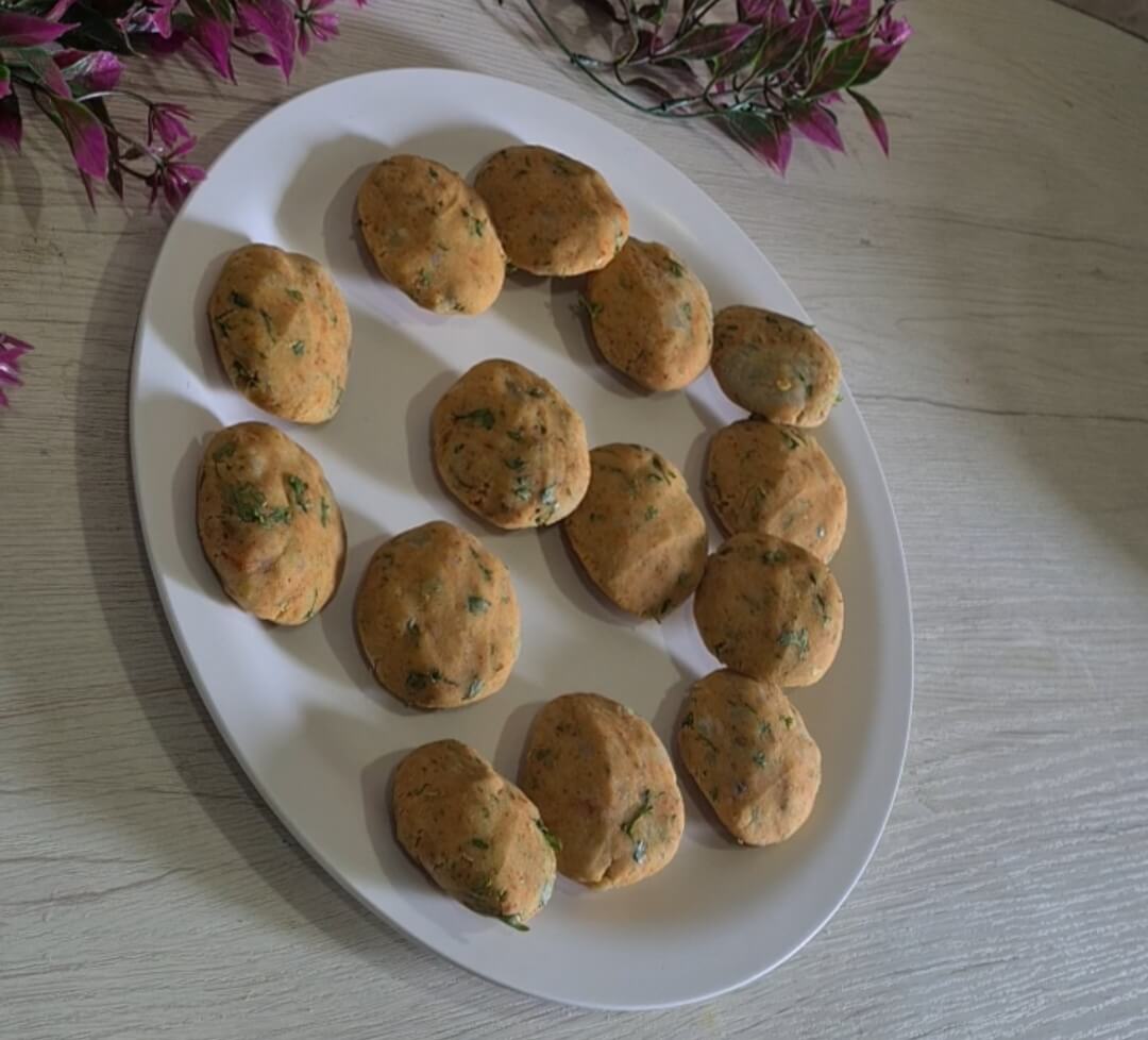 Sweet Potato Tikki Chaat | Shakarkandi Tikki Chaat - Vanita's Corner