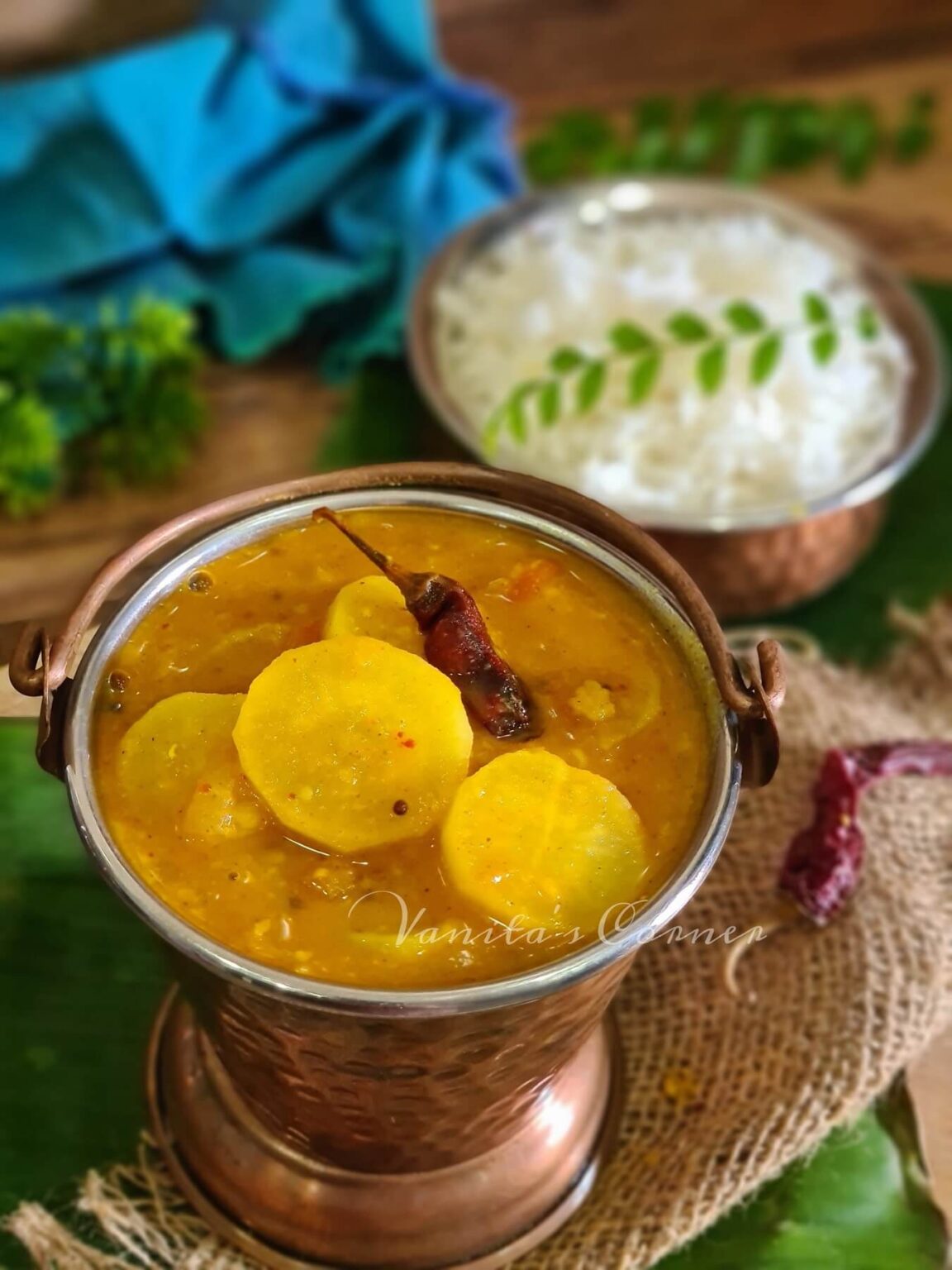 Mullangi Sambar | Radish Sambar - Vanita's Corner