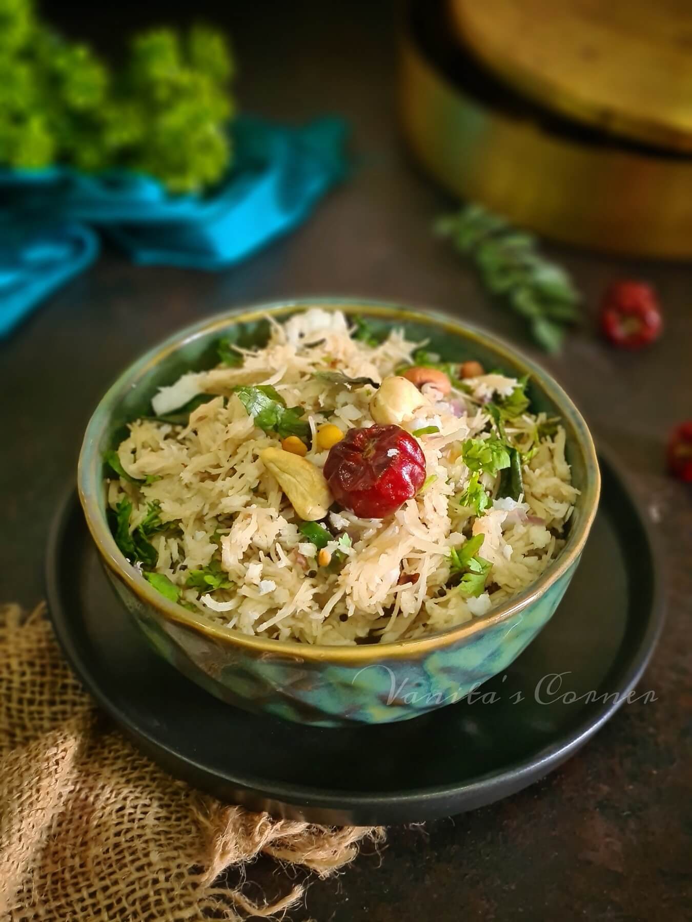 Millets Coconut Sevai | Zero Oil Millets Sevai - Vanita's Corner