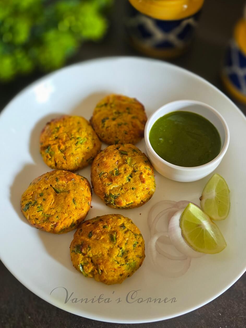 Paneer Combined Veg Tikkis | Air-fried Paneer Tikkis - Taste of Kuchaman